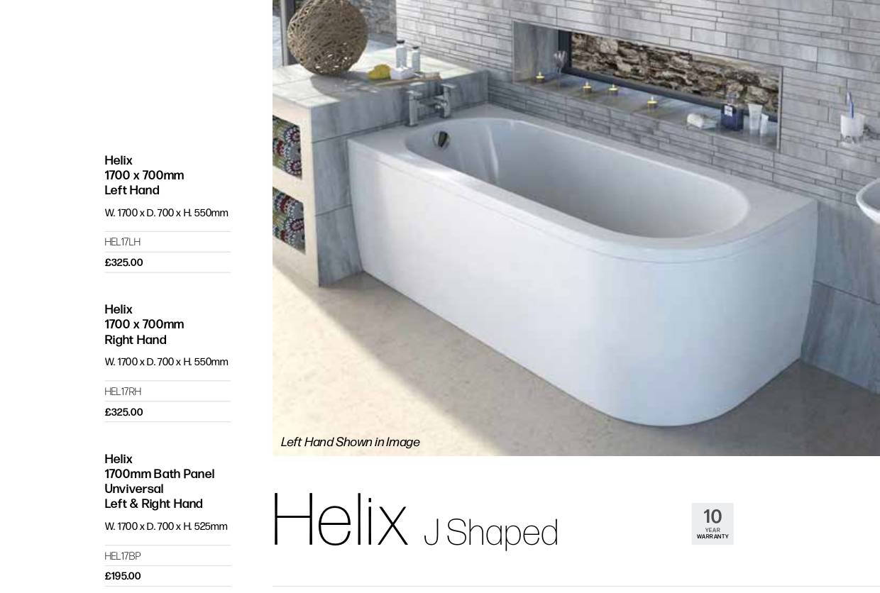 Helix J Shaped – Aghalee Building Supplies
