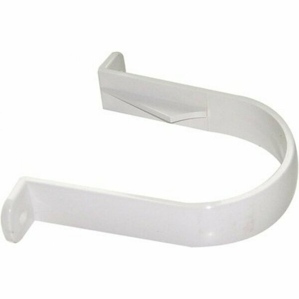 Round White Downpipe Clip – Aghalee Building Supplies